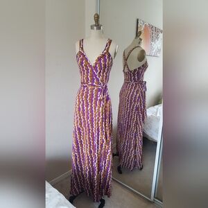 Diane Von Furstenberg | Dresses | Dvf Samson Maxi Dress | Poshmark